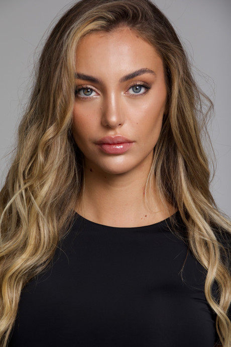 Elena García, model in Madrid