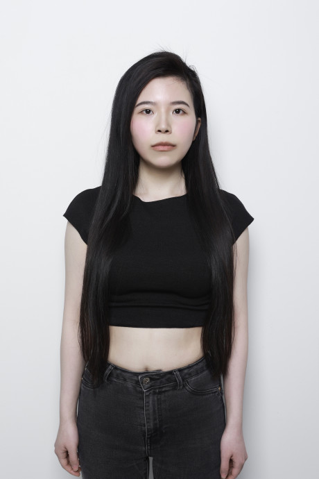 Angy Zhu, modelo en Madrid