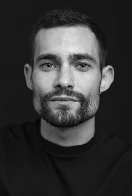 Javier Gálvez, modelo en Madrid