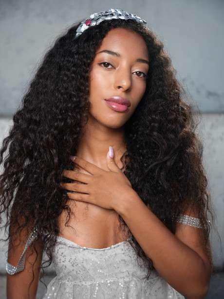 Mariam Diallo, modelo en Madrid