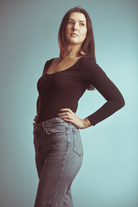 Kristina, modelo en Palma, Islas Baleares