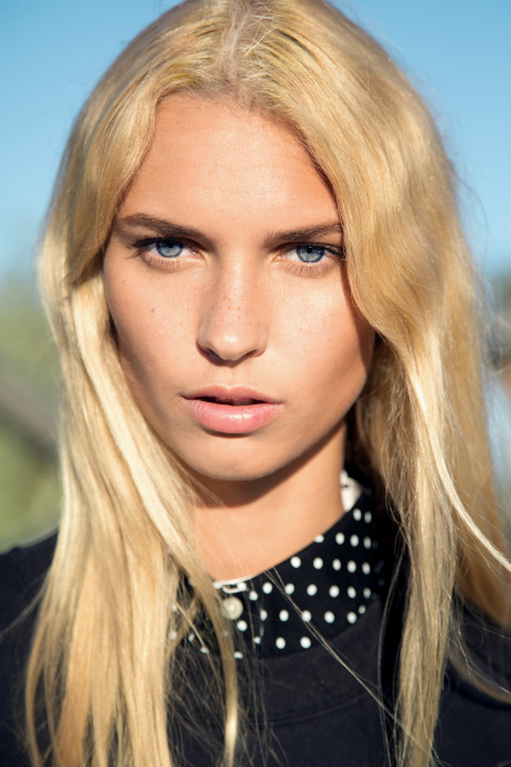 Cori, model in Barcelona