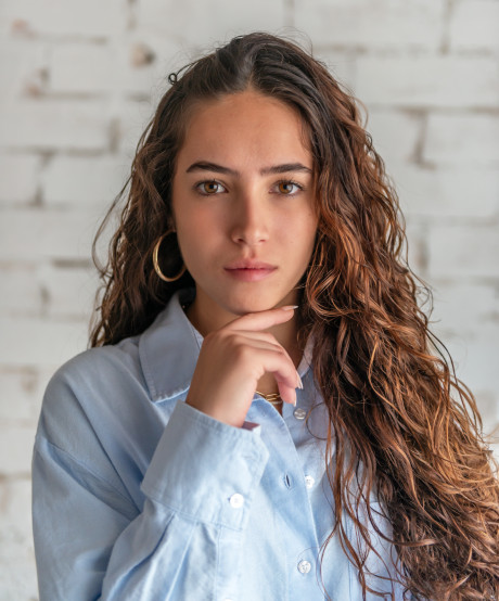 Helena Real, modelo en Barcelona