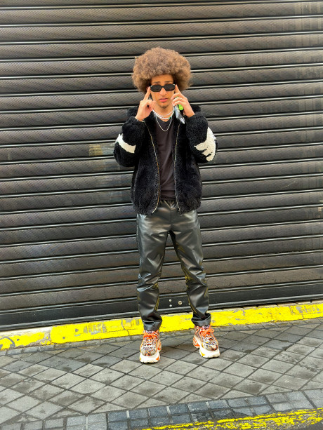 Roger Louis, modelo en Madrid