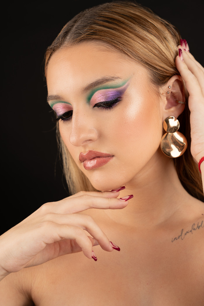 Edith García, modelo en Granada