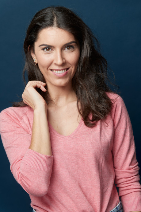 María Díaz, model in Madrid