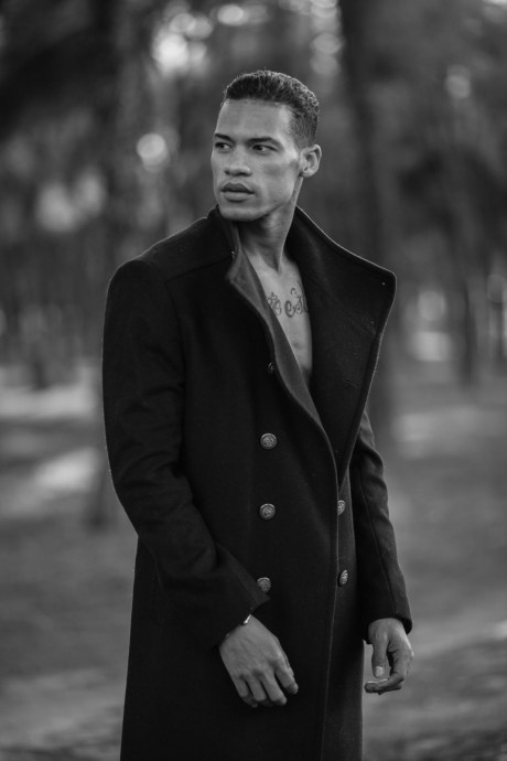 Dayron Arias, modelo en Madrid